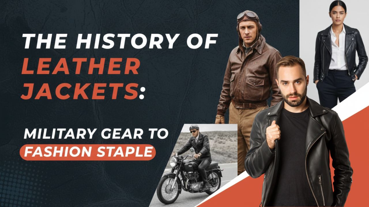 The History of Leather Jackets: From Military to Fashion